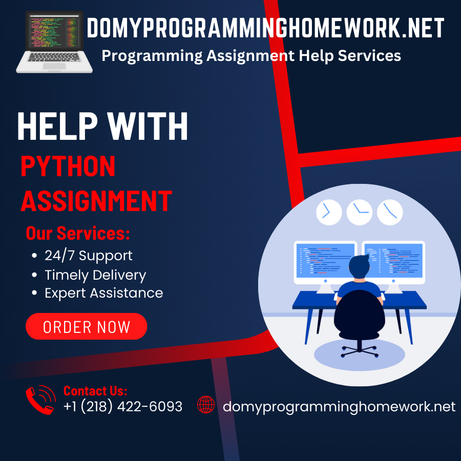 Hire Someone To Do Python Assignment | Do My Programming Assignment