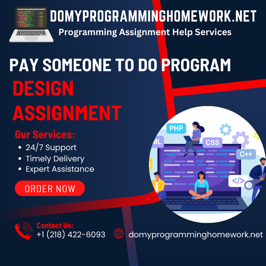 Help with Program Design Assignment | Do My Programming Assignment